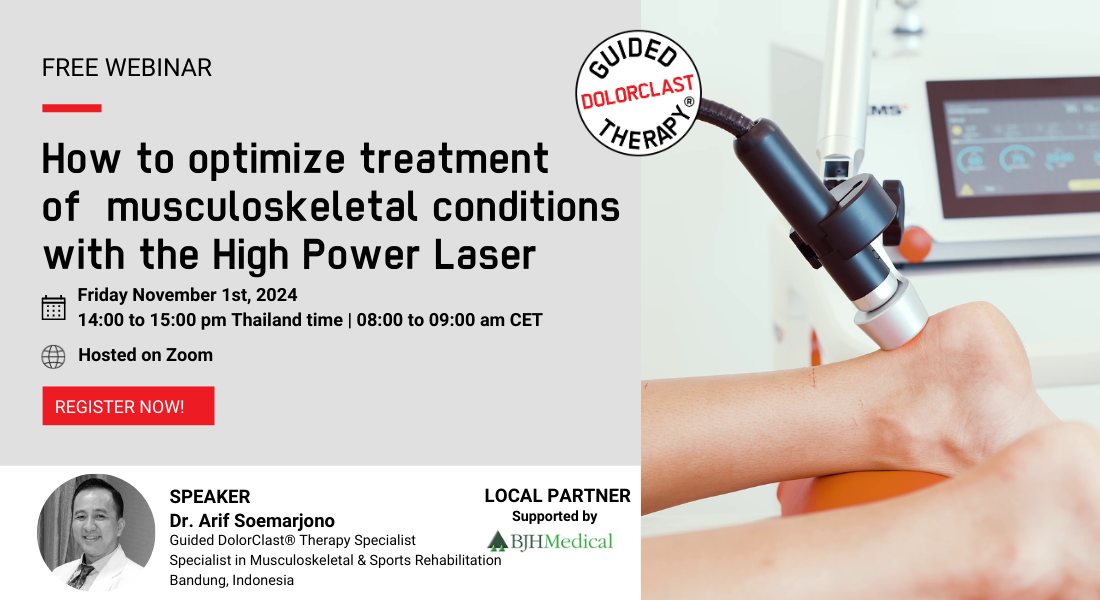 How to optimize treatment of MSK conditions with the High Power Laser ...